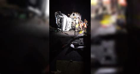 Fatal accidente en Ruta 5 Sur a la altura de Ñuble mantuvo tránsito