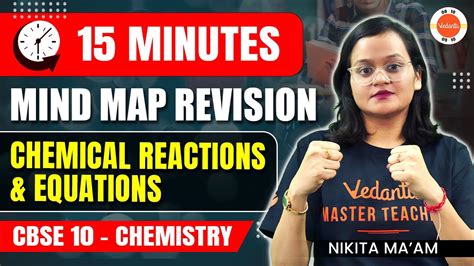 Chemical Reactions And Equations Class In Minutes Mind Map