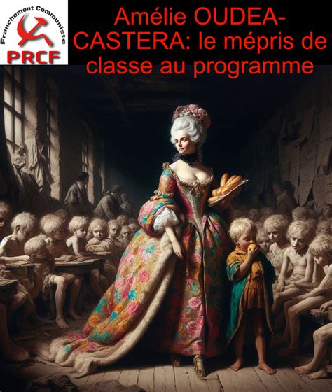 Amélie Oudéa Castéra ou le mépris de classe d une nouvelle Marie