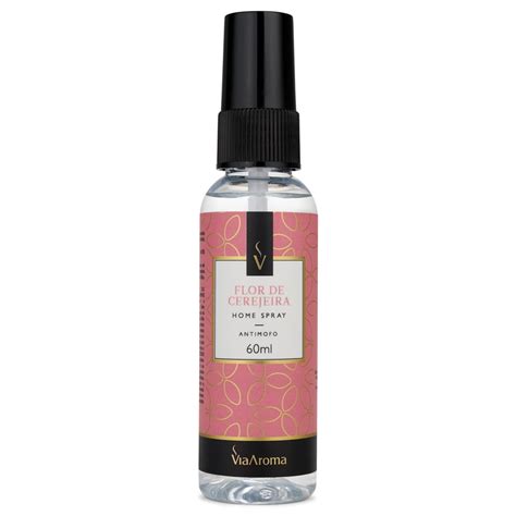 Home Spray Flor De Cerejeira Ml Via Aroma Soul Holos