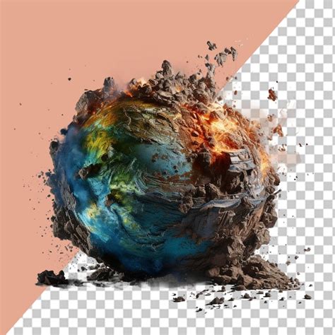 Ilustra O Do Planeta Terra Png Psd Premium