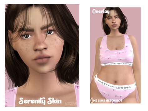 Serenity Skin Overlay By MSQSIMS At TSR Sims 4 Updates
