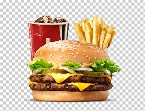 Hamburger Big King Cheeseburger Whopper Fast Food Png Clipart