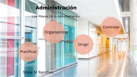 Los Pilares De La Administración by Silvia Maria Sanchez Meran on Prezi