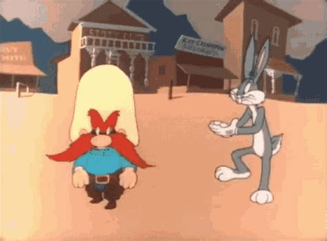 Bugs Bunny Yosemite Sam  Bugsbunny Yosemitesam Wild Discover And Share S