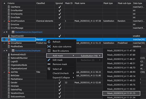 How To Mask Data In Sql For Multiple Columns And Tables
