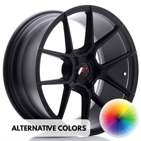 Japan Racing Wheels JR 30 Custom Finish 18x8 5 Zol Japan Racing