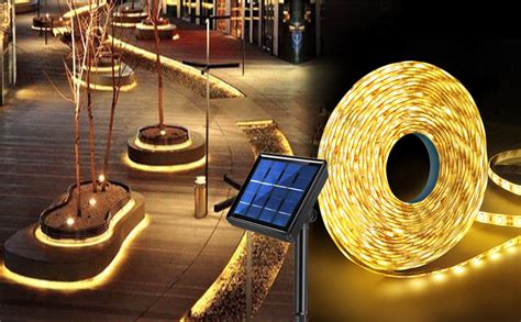 Homeleo Verbesserte 6M 180 LED Solar LED Strip Wasserdicht Led