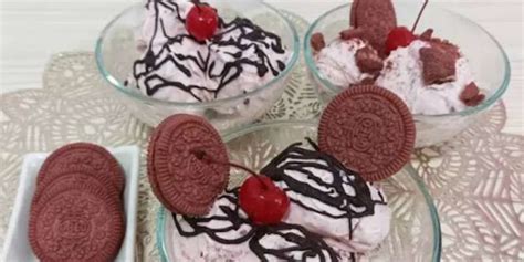 5 Cara Membuat Es Krim Oreo Dengan Susu Kental Manis Yang Sederhana