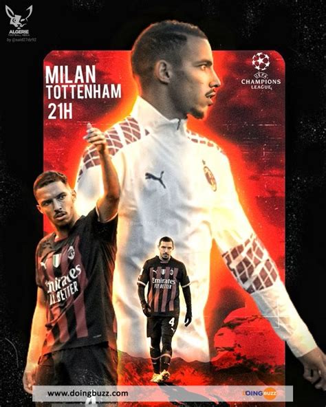 Les Compositions Officielles Du Match De LdC Tottenham AC Milan