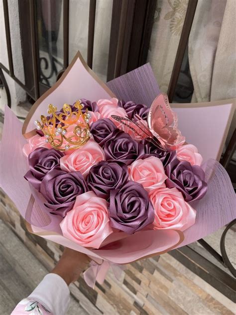 Ramo De Rosas Eternas En 2023 Ramo De Rosas Ramo De Cintas Regalos
