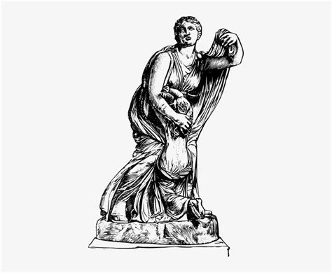 Mythical Clipart Greek Statue Clip Art Statue Free Transparent PNG