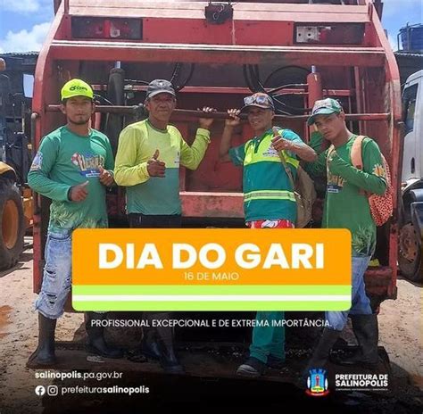 Dia Do Gari Prefeitura Municipal de Salinópolis Gestão 2021 2024