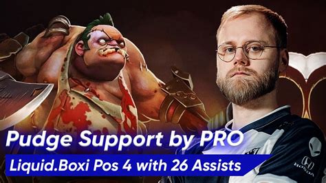 How GOOD Is PUDGE Support Liquid Boxi Dota 2 Pro Gameplay YouTube