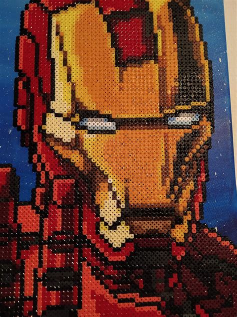 Iron Man Pixel Art Easy