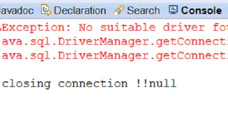 How To Fix Java Sql SQLException No Suitable Driver Found For Jdbc