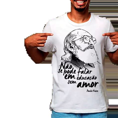 Camiseta Paulo Freire Antiplay T Shirts