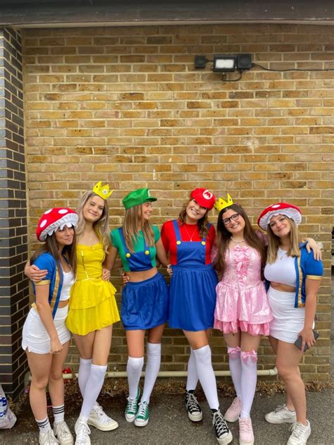 Mario Party Costume Toad Costume Super Mario Costumes Cute Group