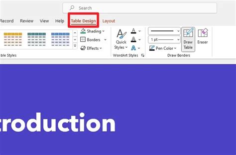 How To Change Table Border Color In Powerpoint Vegaslide