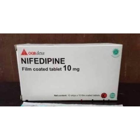 Jual NIFEDIPIN 10MG PER BOX Gen Dexa Shopee Indonesia