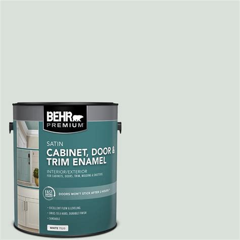 BEHR PREMIUM 1 Gal N420 1 Juniper Breeze Satin Enamel Interior