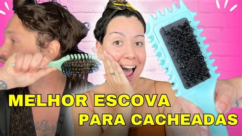 TESTEI A ESCOVA DE DEFINIÇÃO MUIITA DEFINIÇÃO VOLUME YouTube