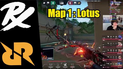 Sliggytv Reacts To PRX Vs RRQ Map 1 Champions Tour 2024 Pacific
