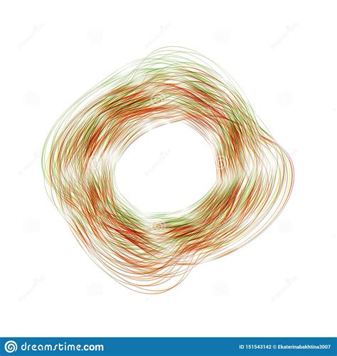 Fondo Abstracto Con El C Rculo De Color Ilustraci N Del Vector