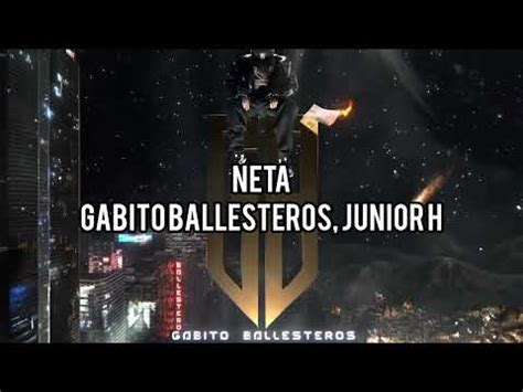 Gabito Ballesteros Junior H Neta Audio Oficial Liryc Video