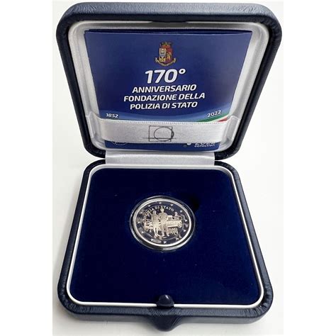 2 Euro Italia 2022 PROOF 170anniversario Della Fondazione Della