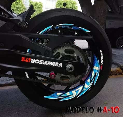 Stickers Calcomanias Para Rines Suzuki Gsx s Reflejante Mebuscar México