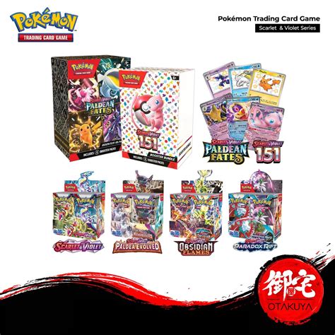 POKEMON TCG Booster Pack Scarlet Violet Twilight Masquerade SV01 SV02