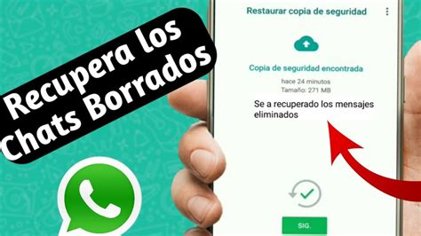 WhatsApp En 5 pasos podrás leer los mensajes eliminados de la app