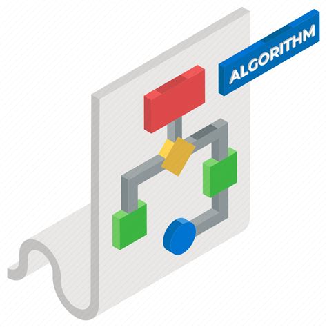 algorithm flow diagram flowchart hierarchy information architecture scheme sitemap icon