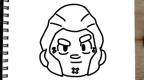Como Dibujar A COLT PASO A PASO De Brawl Stars YouTube