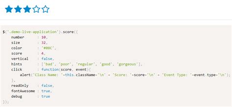 score js jquery星级评分插件 im geek开发者社区 移动开发者社区 开源社区 im geek官网