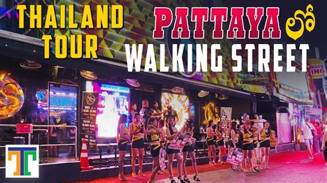 Pattaya Walking Street Night Life Full Detailed Video In Telugu