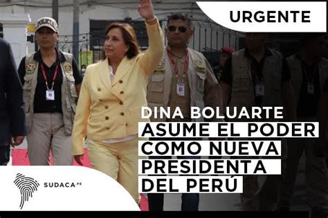 Dina Boluarte Zegarra Primera Mujer Presidenta De La Rep Blica