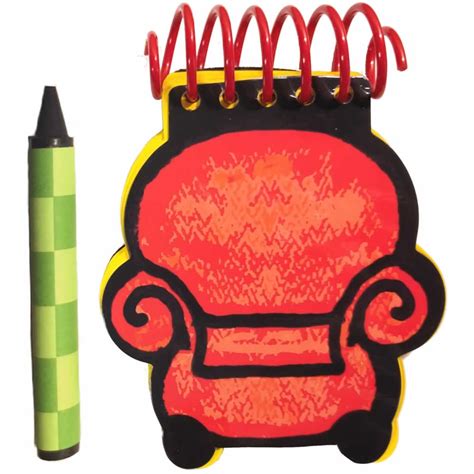 Handcrafted Handy Dandy Inspired Joe S Notebook And Crayon Handcrafted