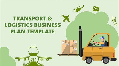 Transport Logistics Business Plan Template Discover Template