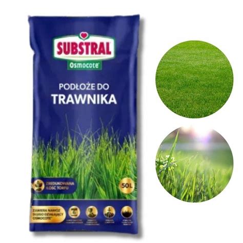 Podłoże z nawozem do trawnika Substral Osmocote 50 l ziemia do trawy
