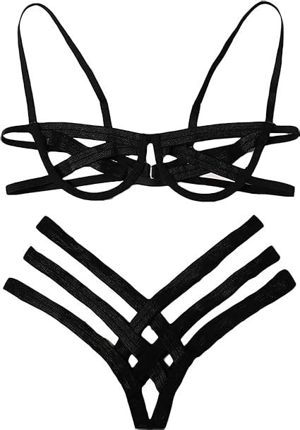 Kobilee Completino Intimo Donna Sexy Hot Sotto Intimissimi Curvy