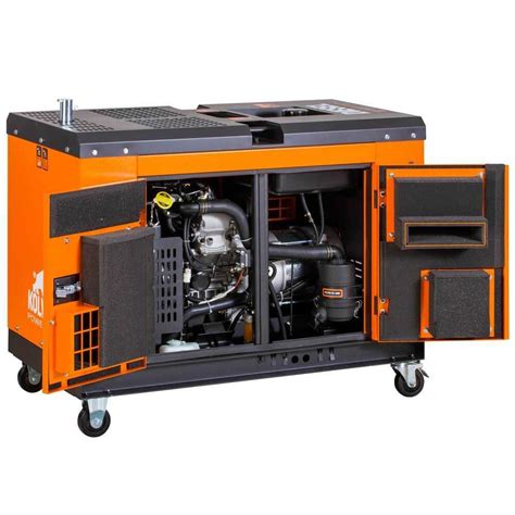 Generador Eléctrico Insonorizado diésel monofásico 9500W GS12D Kolvok