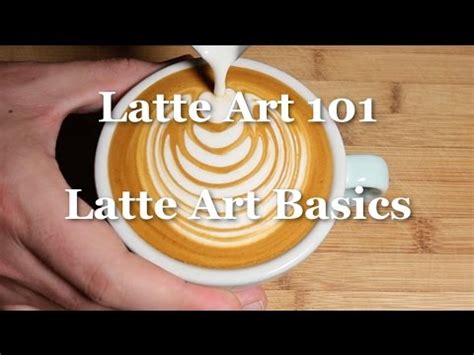 Latte Art Basics Tutorial Latte Art Coffeefusion Youtube