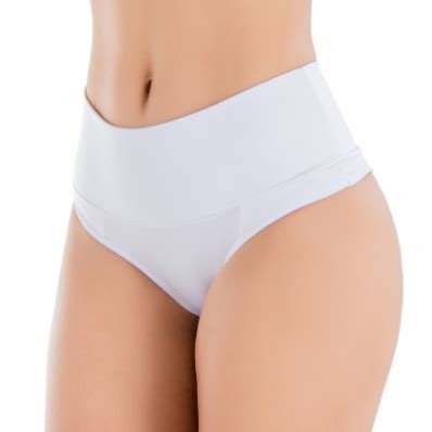 Kit 10 Calcinhas Cintura Alta Modeladora Maria