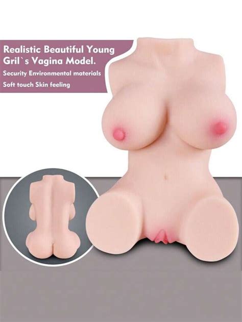 Sexo Boneca Torso Masculino Masturbador Realista Buceta De Bolso