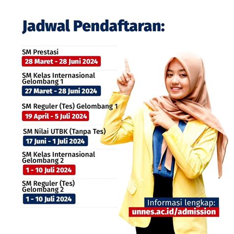 Ujian Mandiri UNNES 2024 Jadwal Syarat Dan Pendaftaran
