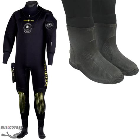 Combinaison Etanche BLIZZARD 4mm Homme Avec Bottes Aqualung