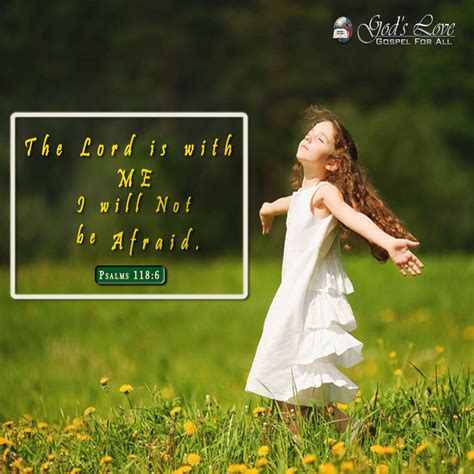 Psalms 118 6 God S Love Ministries Today S Promise