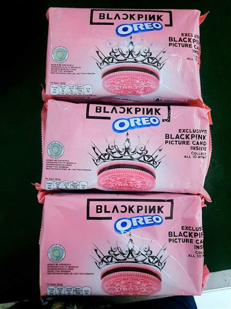 Oreo Cookie X Blackpink K Pop Special Limited Edition Get Etsy